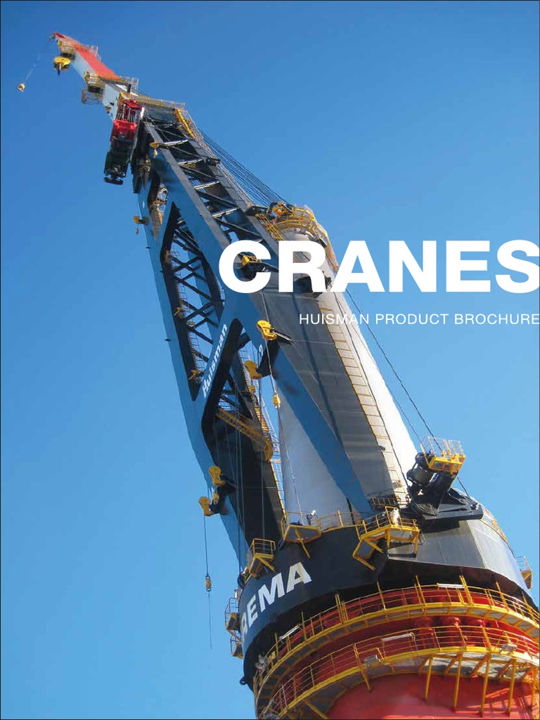 brochure_cranes_2013_-_email | PDF | Crane (Machine) | Wind Turbine