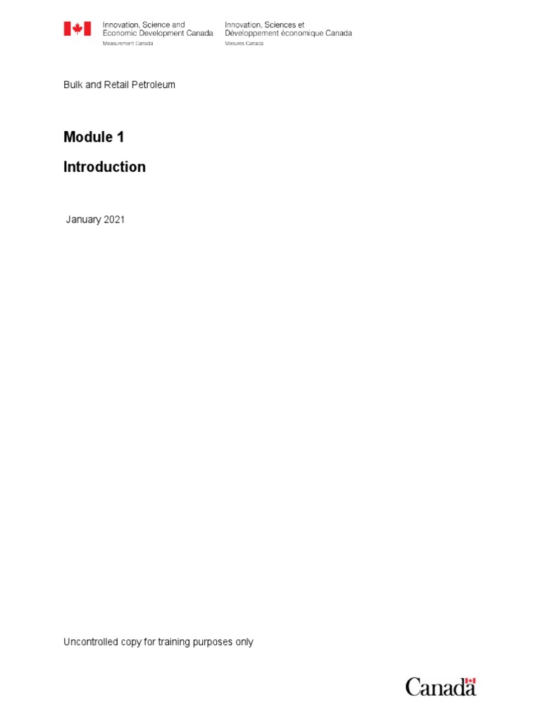 Bulk and Retail - Module1-Introduction | PDF | Theory | Metrology