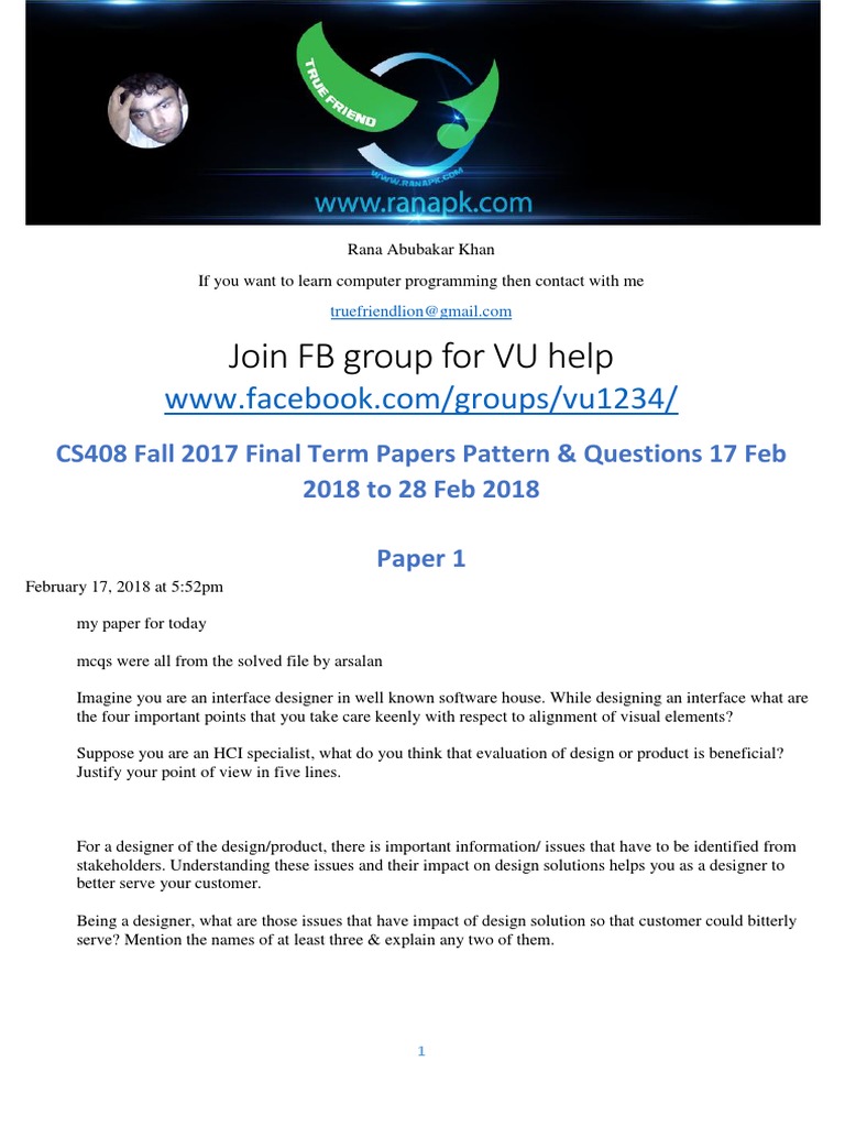 Cs408 Final | PDF | Usability | Design