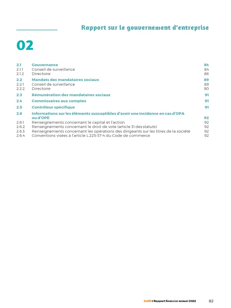 Caffil Rfa 2022 Ch2 | PDF | Action (Finance) | Risque