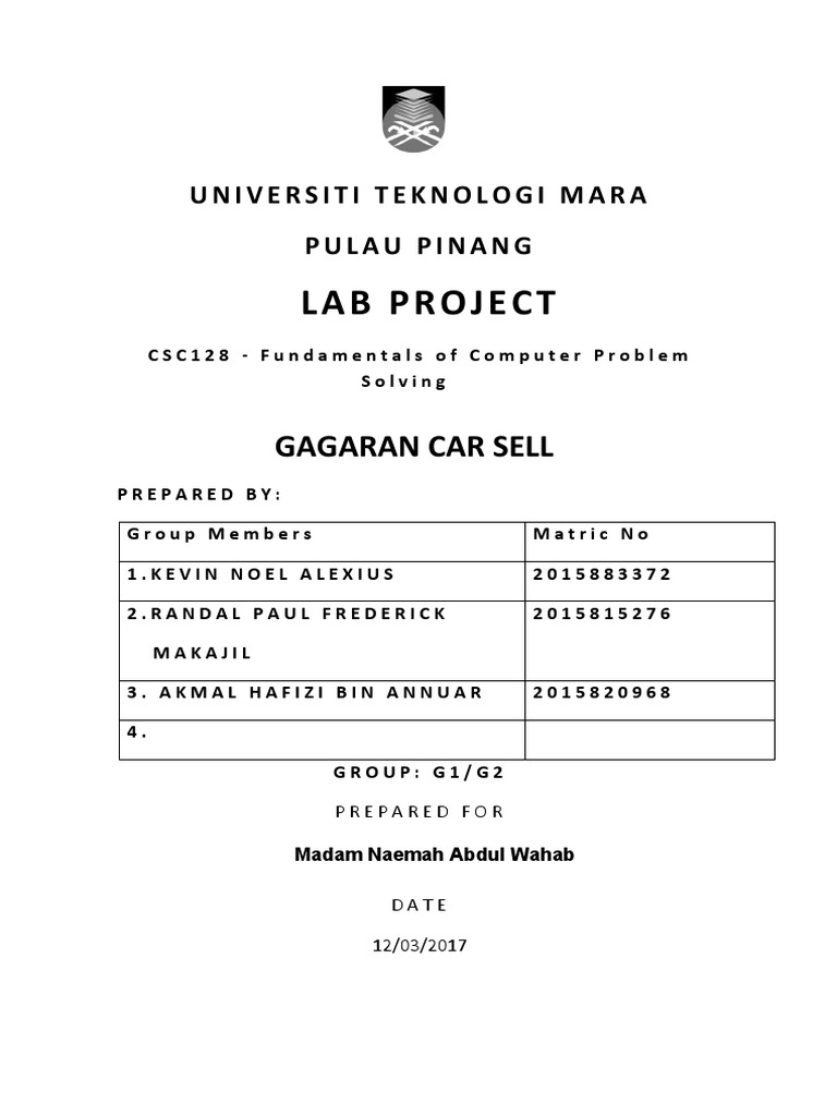 Sample Report Csc128 Feb2017 Pdf Software Development Computing 