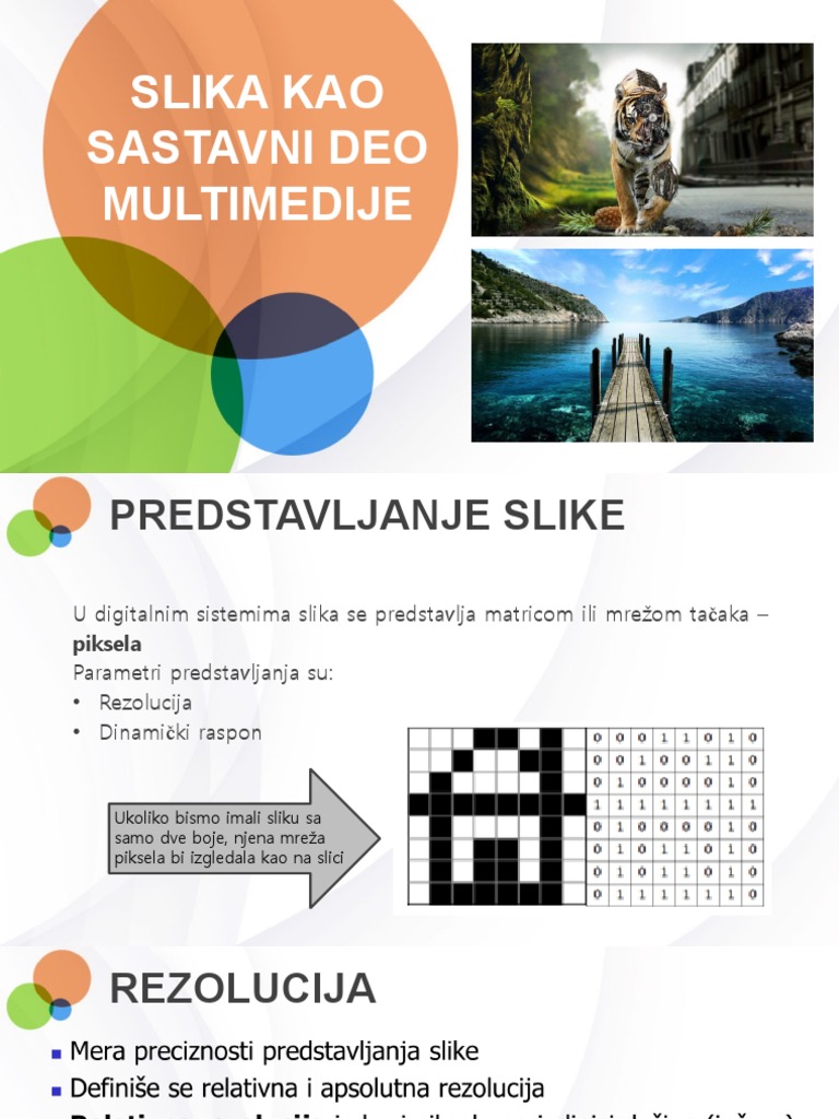 Slika Kao Sastavni Deo Multimedije | PDF
