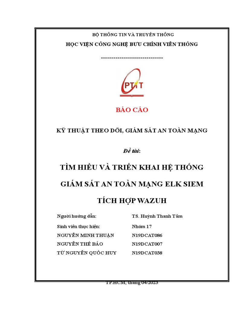 BCCK NSM Nhom17 | PDF