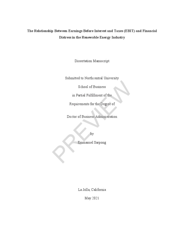 EBIT | PDF | Statistics | Regression Analysis