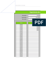 Planilla de Excel de Seguimiento y Control de Peso | PDF