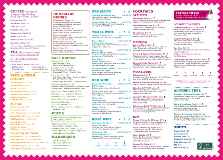 0417 LO Spring Summer Drinks Menu 2023 Band B 425mm X 305mm WEB3 | PDF ...
