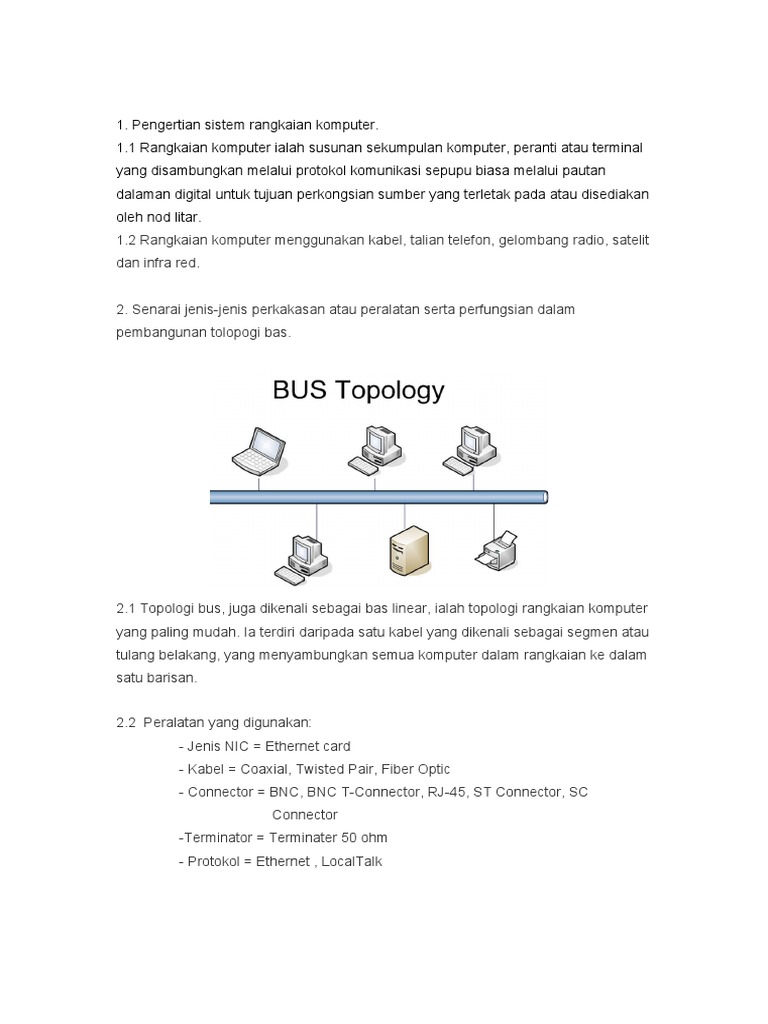 Pengertian Sistem Rangkaian Komputer CU 6 ASS | PDF