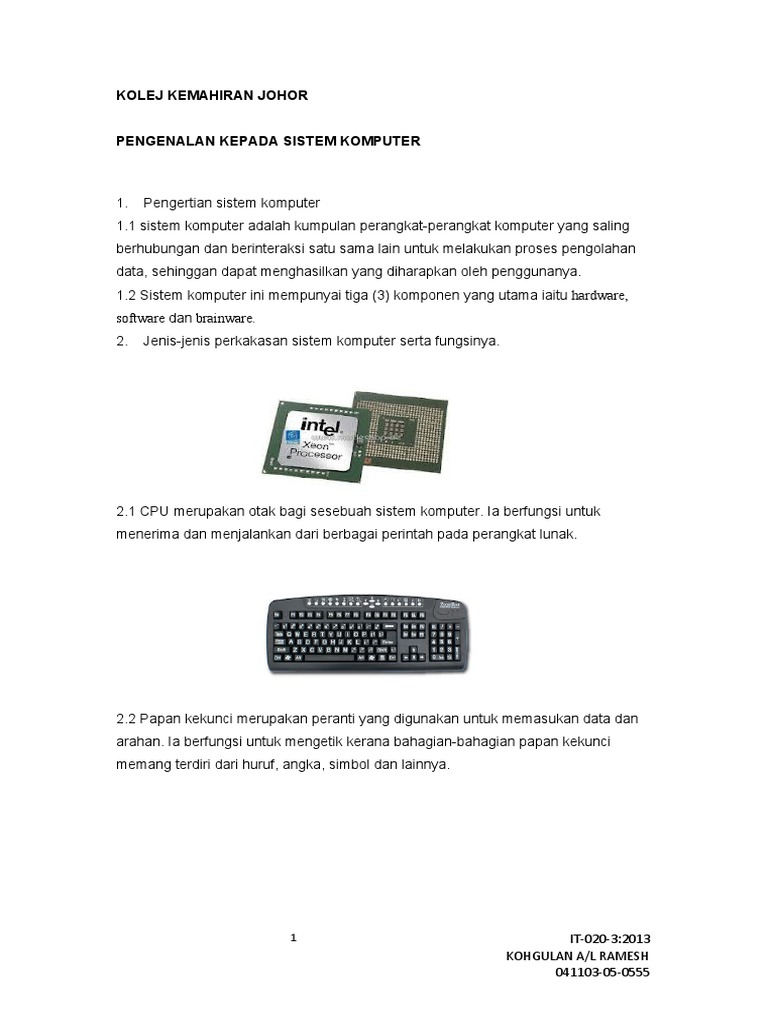 Kolej Kemahiran Johor | PDF