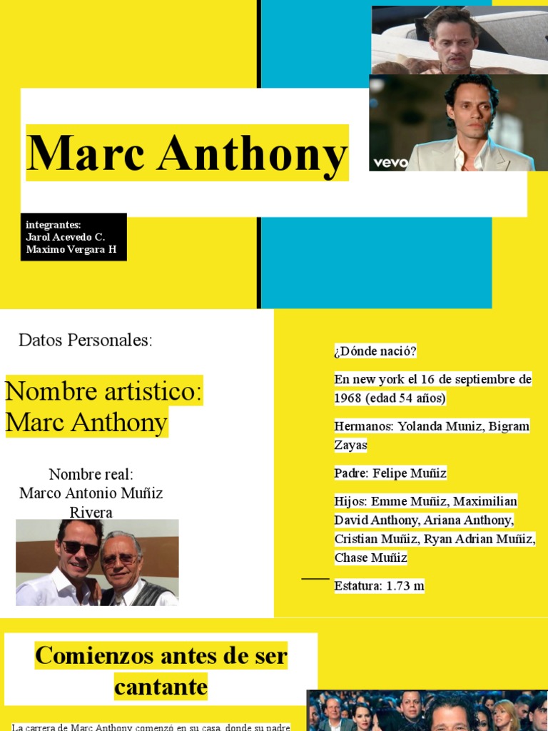 Marc Anthony | PDF