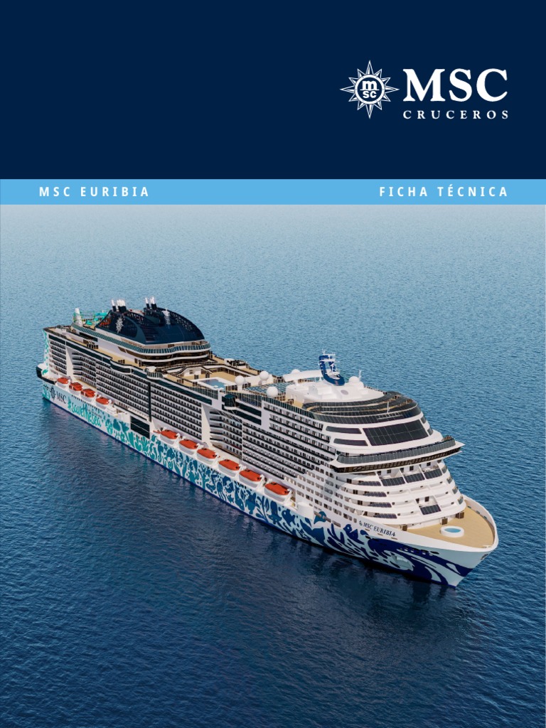 Ficha Tecnica MSC Euribia | PDF | Ducha