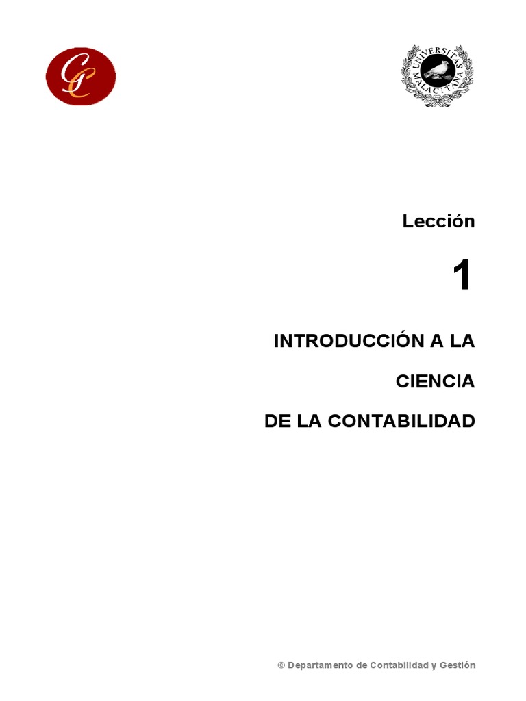 Contabilidad 1 | PDF | Contabilidad | Bienes (Ley)