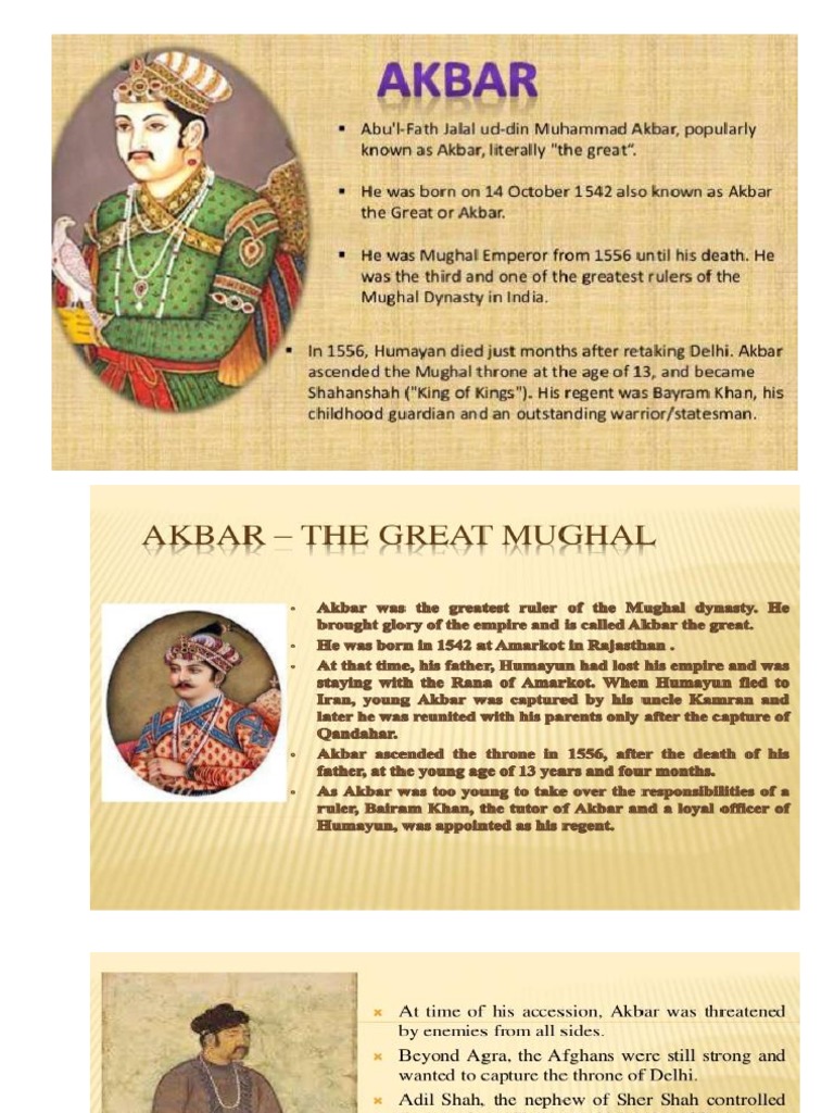 Emperor Akbar 791818074 | PDF