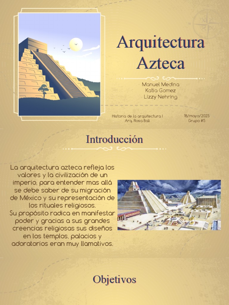 Los Aztecas | PDF | Pirámide