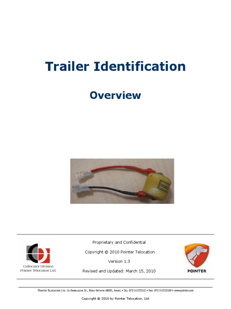 Trailer Identification Cellocaitor | PDF