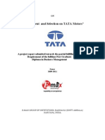 HR Policies of Tata Motors | PDF | Human Resources | Human Resource Management