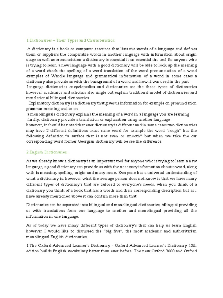 Lexicography Finals | PDF | Dictionary | English Language