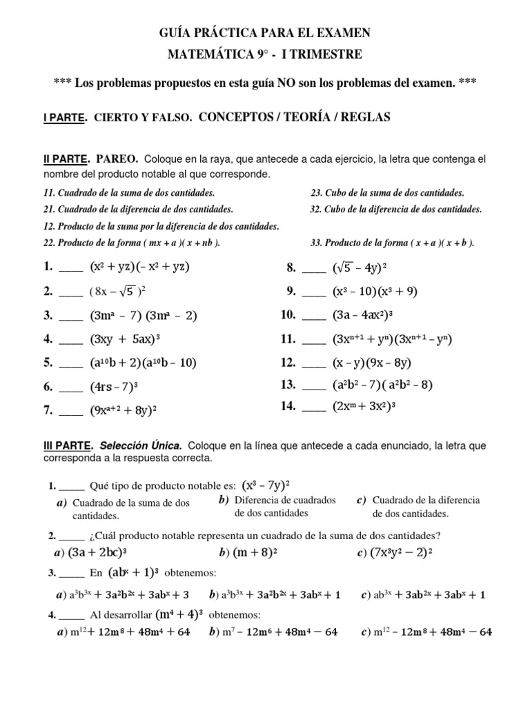 Cierto Y Falso.: I Parte | PDF | Métodos y materiales de enseñanza ...