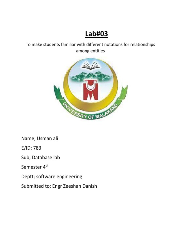 Entity Relationship Diagram Lab Guide | PDF | Employment | Temporary Work