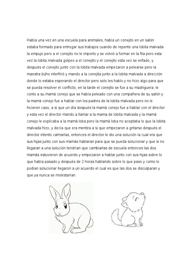 Cuento De El Conflicto De Formacion Civica Y Etica Pdf