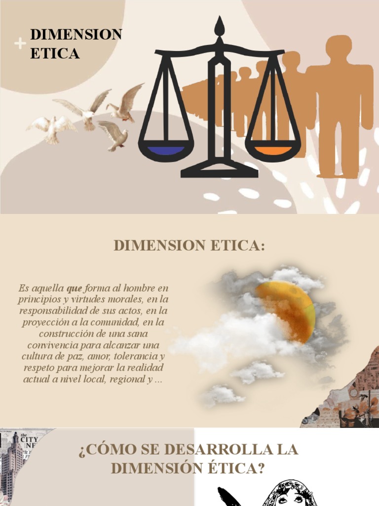 DIMENCION ETICA | PDF | Toma de decisiones | Sicología