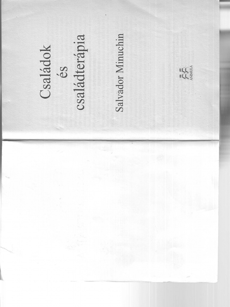 Minuchin Családok És Családterápia (2005) | PDF