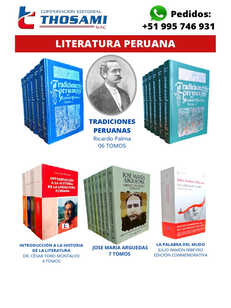 Catalogo Thosami 2023 ! | PDF | Enciclopedias | Perú
