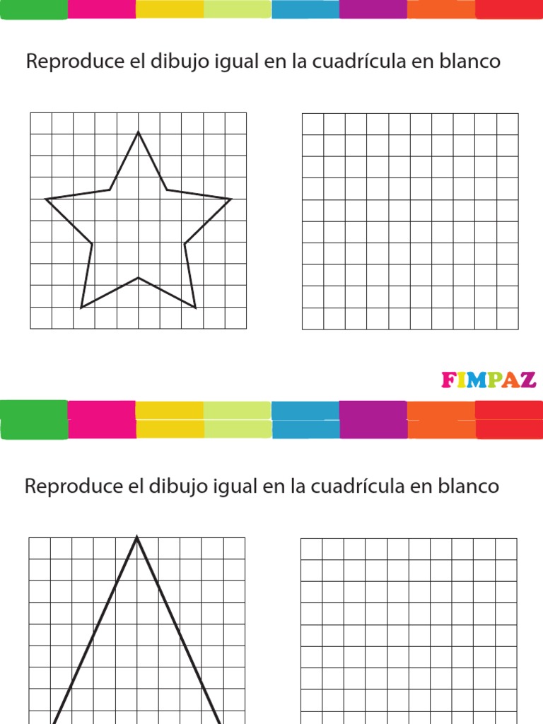 Dibujos Cuadriculados Compressed | PDF