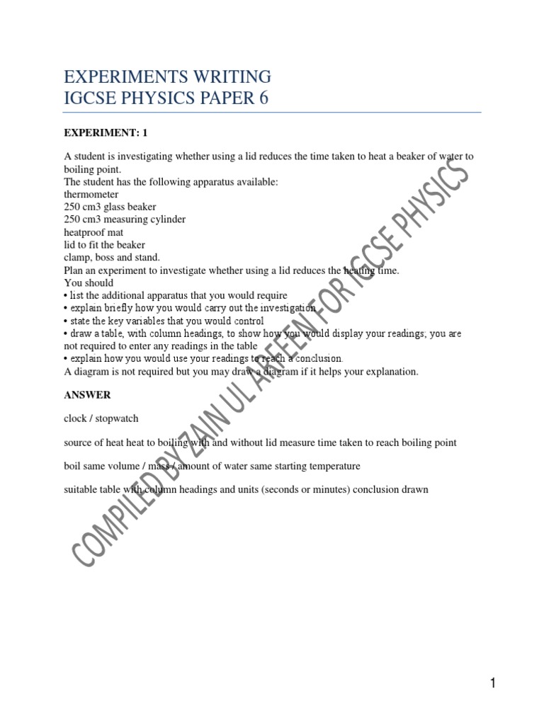Paper 6 Notes Download Free Pdf Electrical Resistance And Conductance Resistor