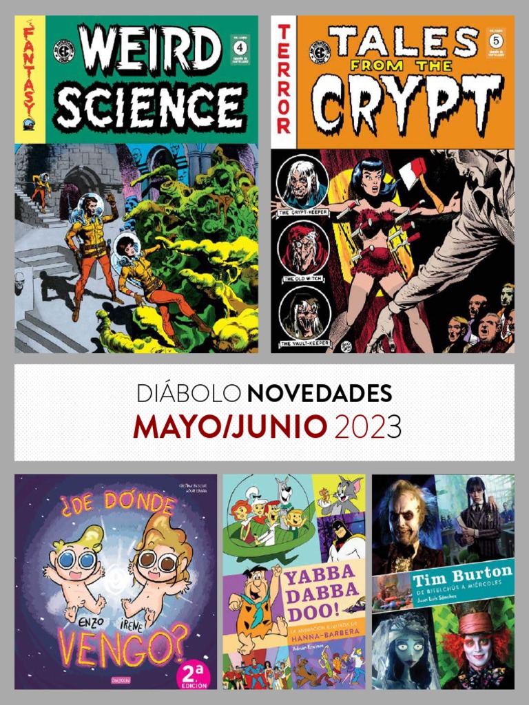 Novedades de Diábolo Ediciones. Mayo/Junio de 2023 | PDF