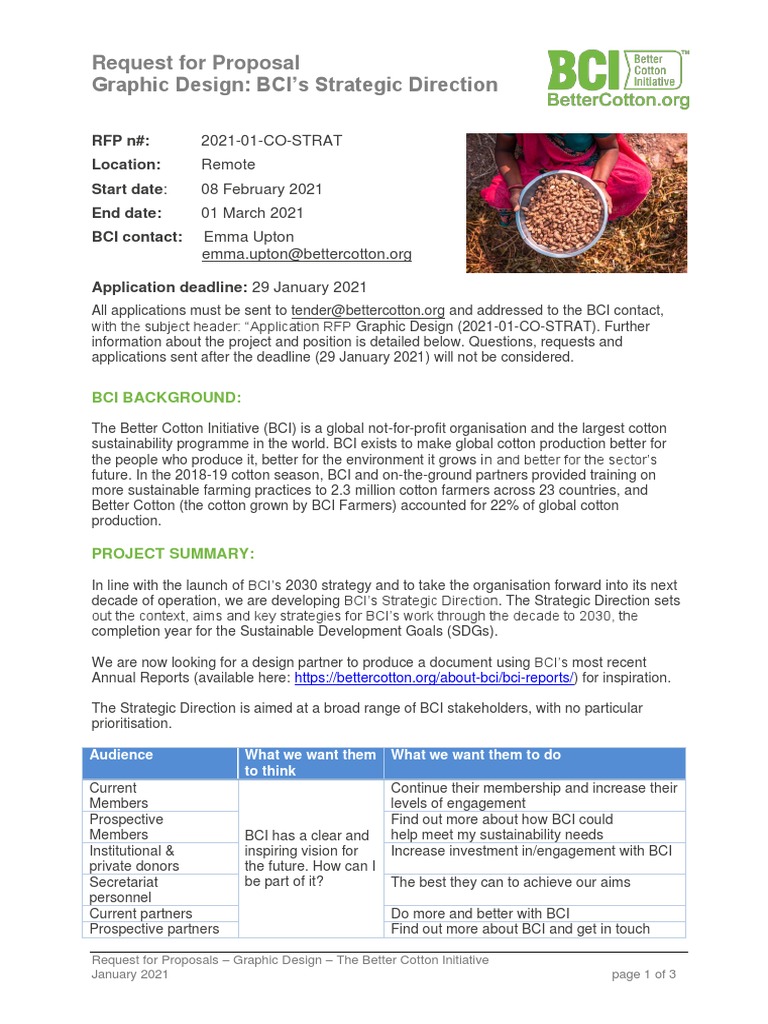 Graphic Design Direction Proposal | PDF | Communication