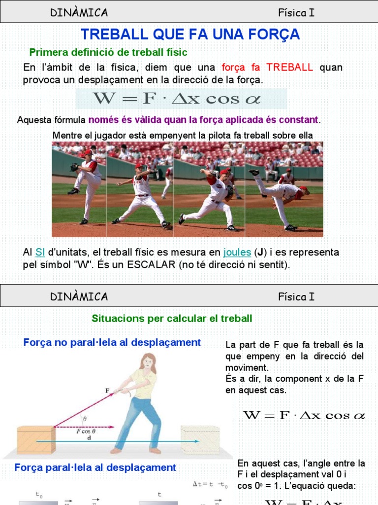DINAMICA Treball Energia5 | PDF