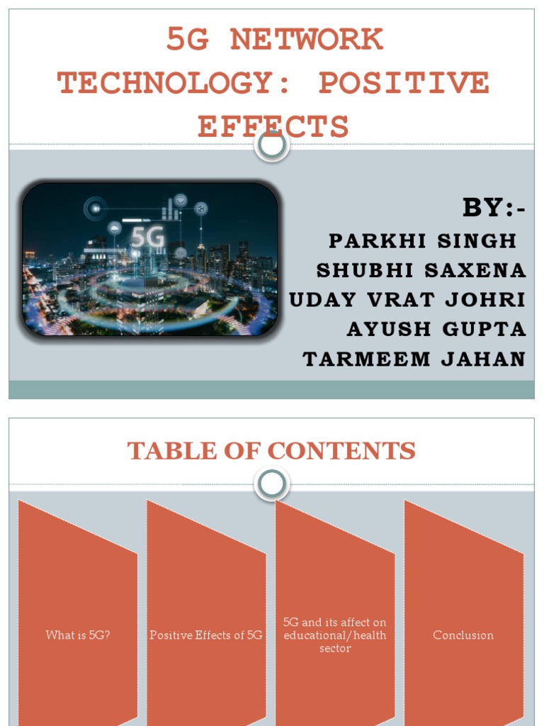 5g Network Technology-1 | PDF | Internet Of Things | Augmented Reality