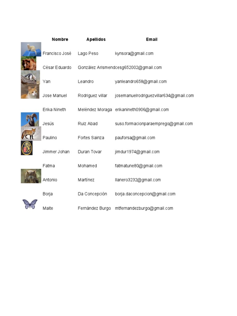 Práctica 1 Excel | PDF