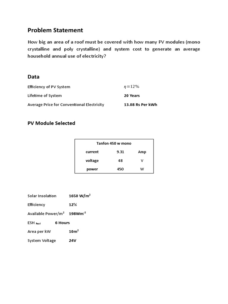 PP Assignment | PDF | Photovoltaics | Solar Panel