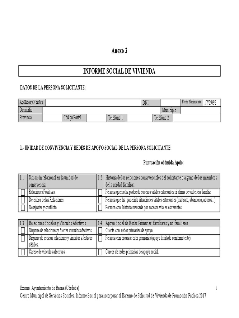Informe Social Vivienda 21032017 Publicado Web 1 | PDF | Adultos ...