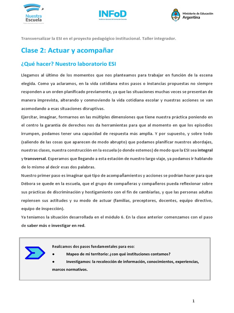 Postitulo ESI Clase2 Modulo 7 | PDF | Invalidez | Discriminación