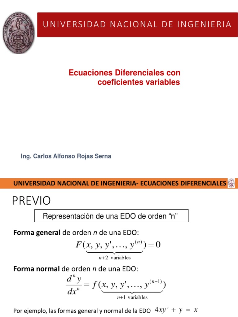 CAUCHY_EULER | PDF | Ecuaciones | Ecuaciones diferenciales