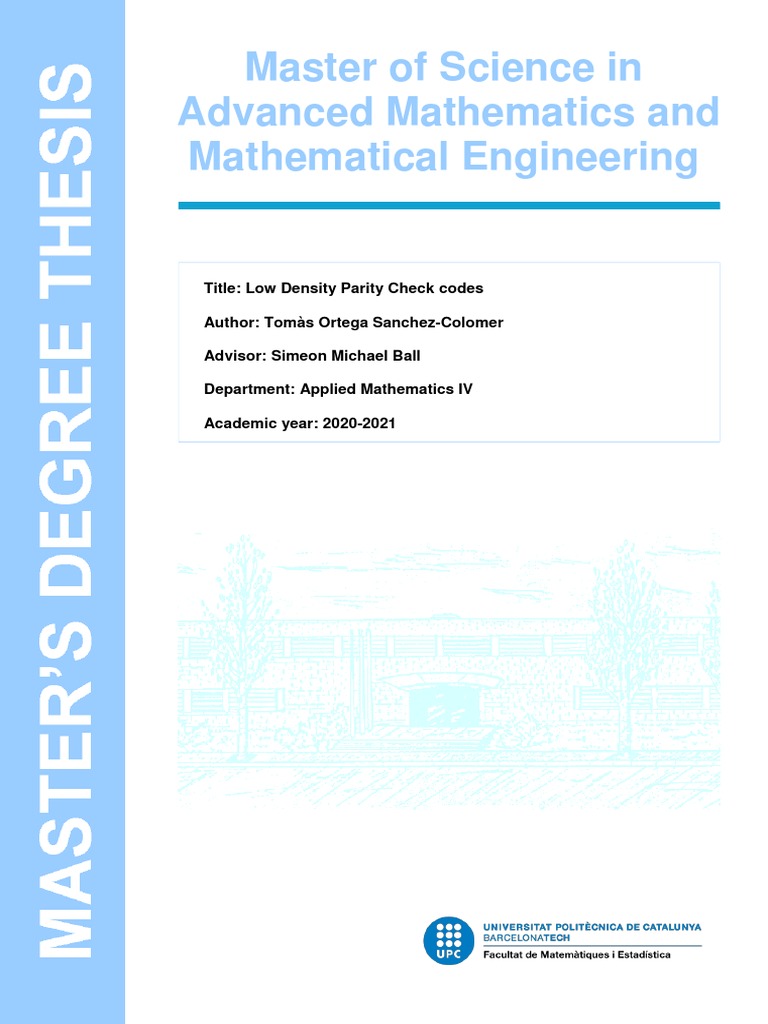 Ldpc Github Pdf Low Density Parity Check Code Discrete Mathematics