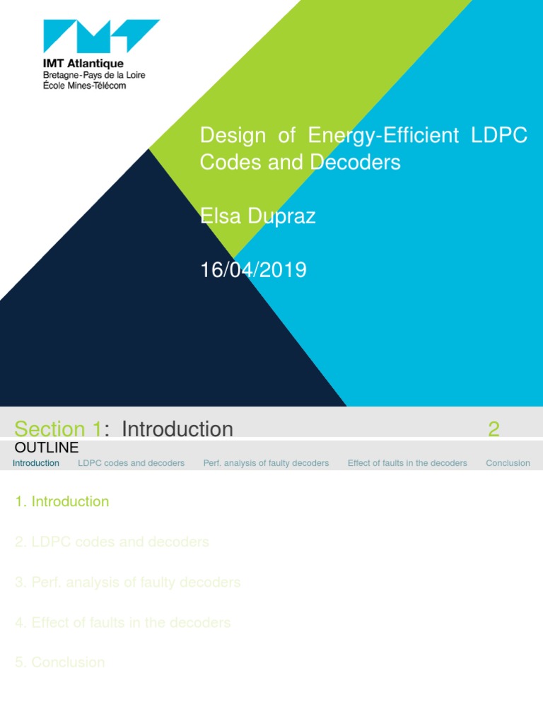 Ldpc Research Pdf Low Density Parity Check Code Computer Programming