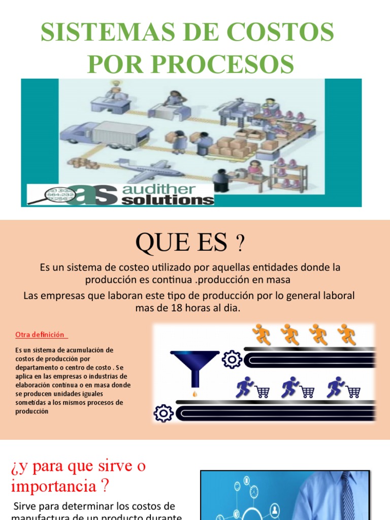 Sistema de Costos Por Procesos | PDF | Costo | Inventario