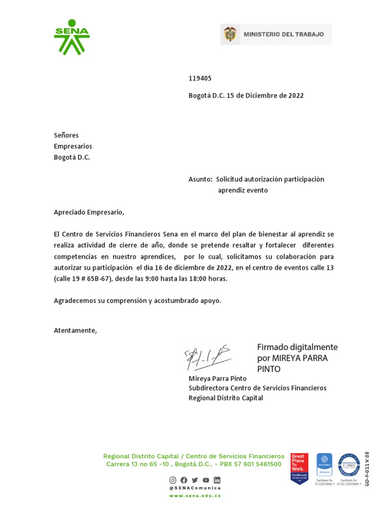 Carta Aprendices | PDF