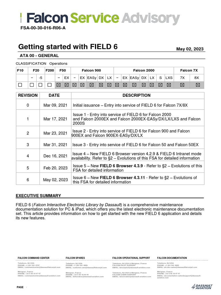 Fsa 00-30-016 r06 A Operacional | PDF | Ios | Microsoft Windows