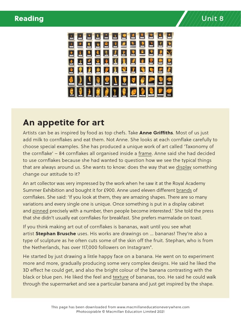 B1PLUS U8 Accessible Reading | PDF