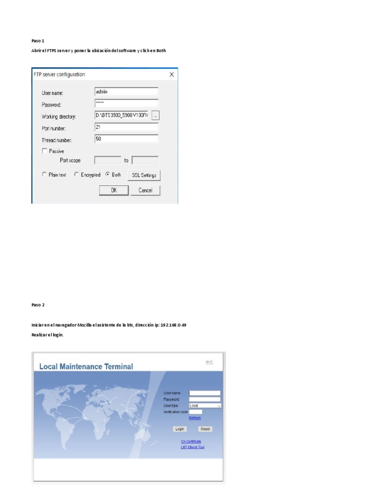 Comisionamiento BBU 3900 | PDF