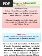 Zemene Mesafint | PDF | Ethiopia | Horn Of Africa