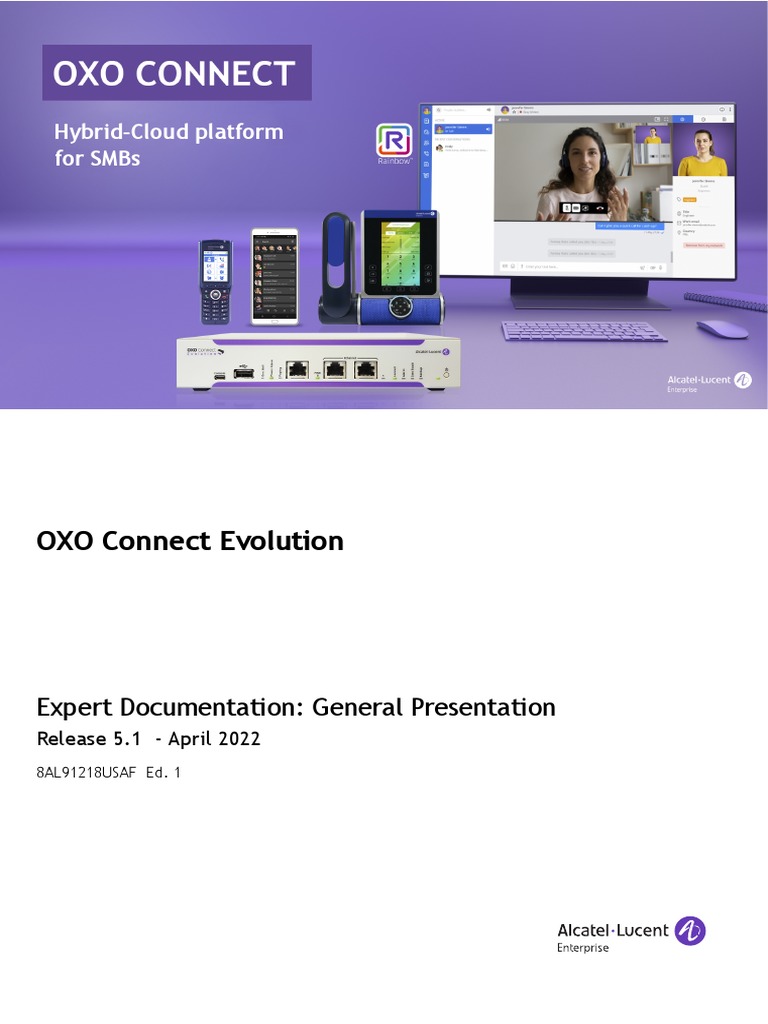 OXO Connect Evolution 5.1 SD GeneralPresentation 8AL91218USAF 1 en | PDF | Virtual Private ...