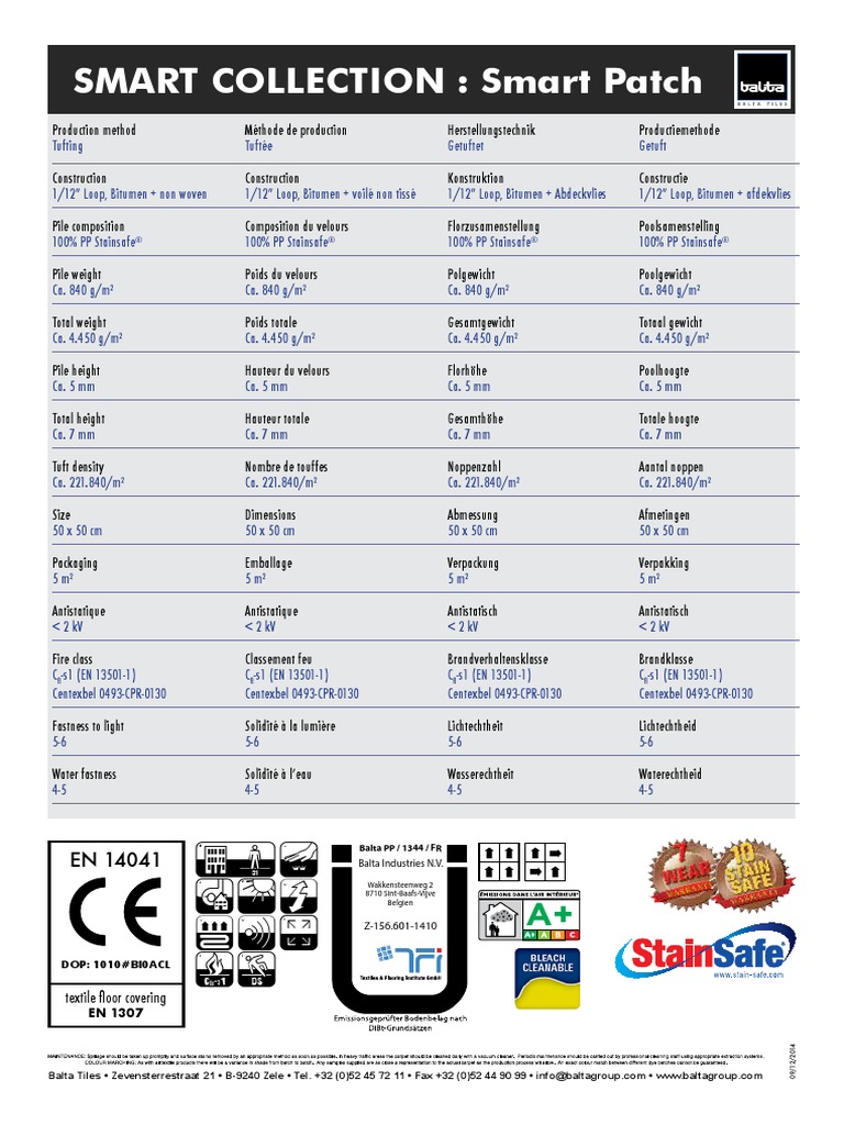 Smart Collection Patch | PDF | Les textiles
