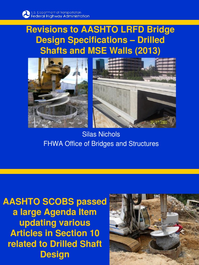 Aashto LRFD | PDF | Geotechnical Engineering | Civil Engineering