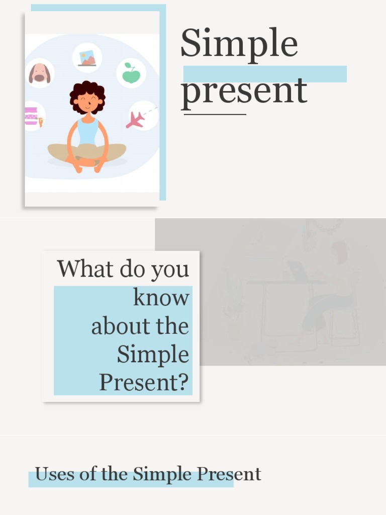 Simple Present Tense | Download Free PDF | Verb | English Grammar