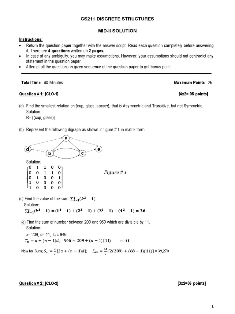 Discrete Structures | PDF | Number Theory | Mathematics